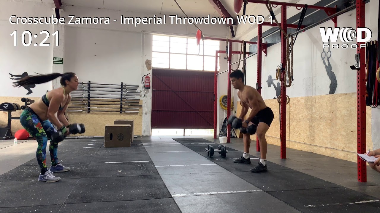 Imperial throwdown WOD 19.1 Rx Team Crosscube Zamora - YouTube