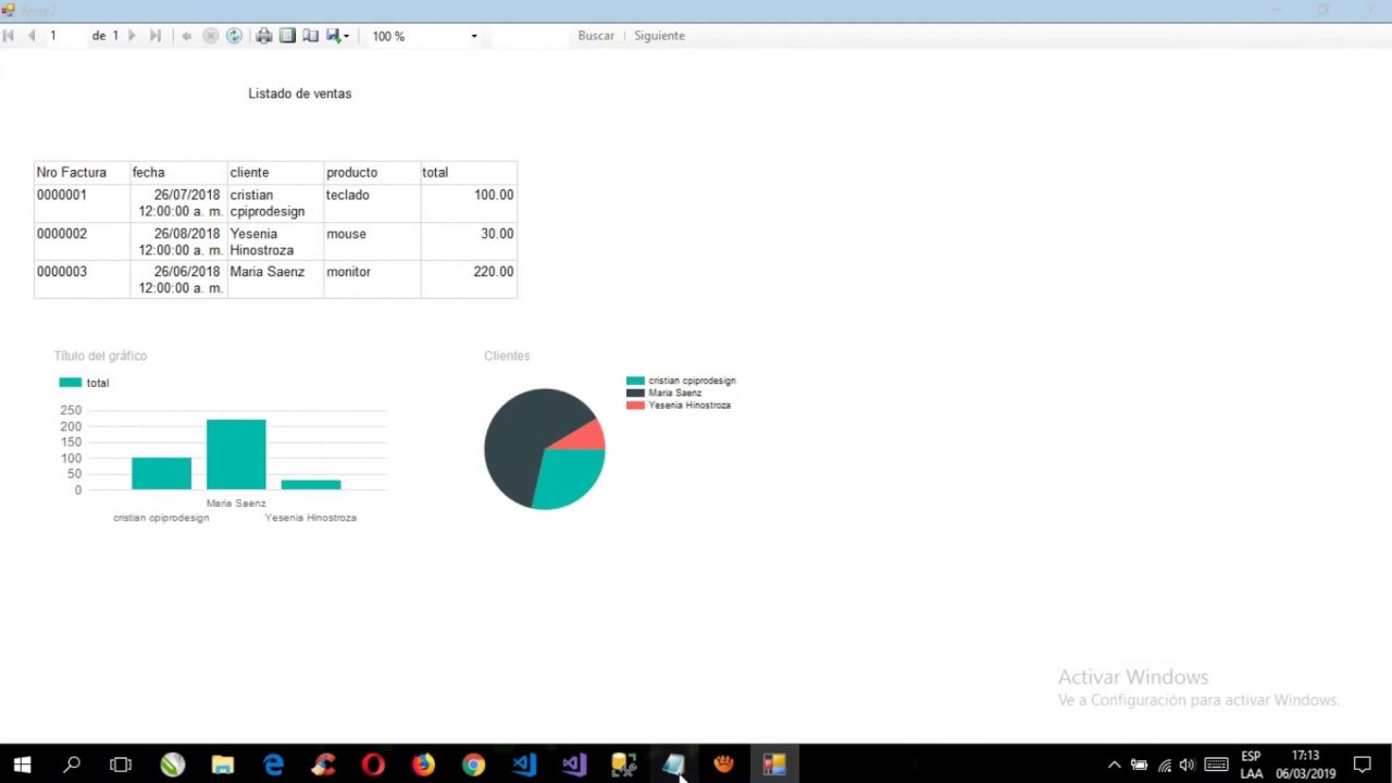 Crear reporte con gráficos ( Reportviewer ) con visual estudio 2019 ...