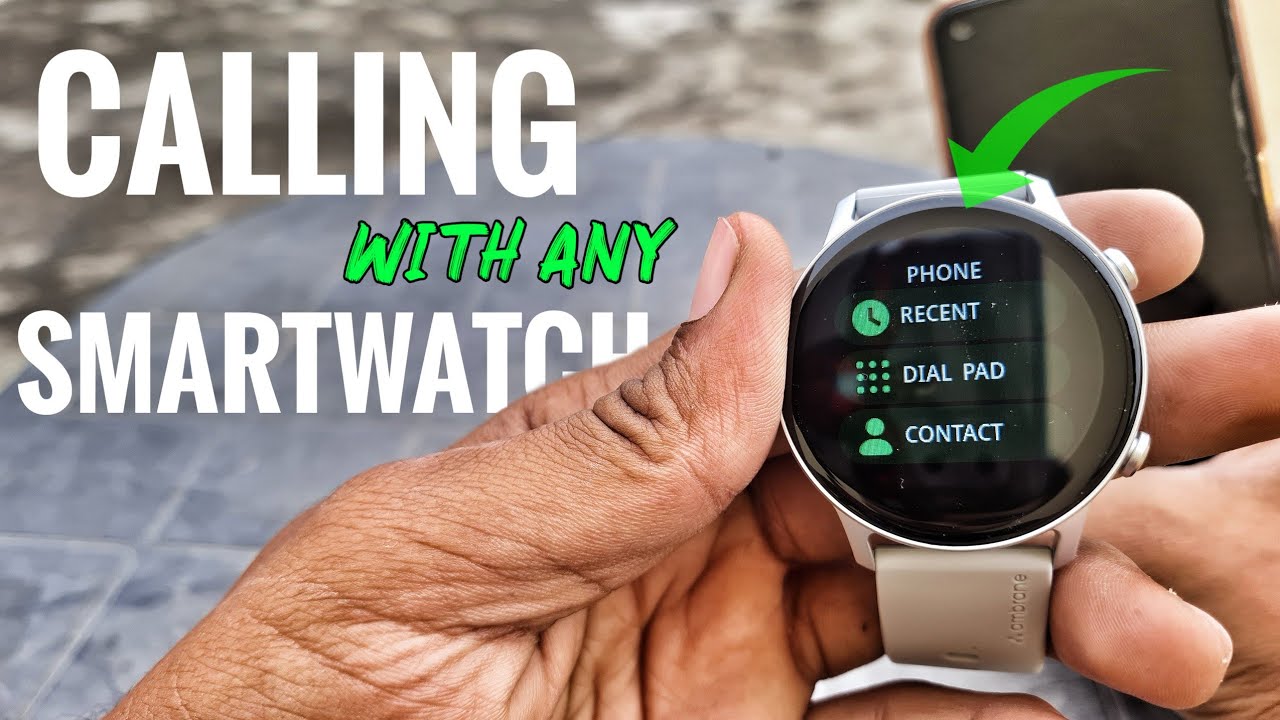 How to Call With Your Smartwatch *Hidden Calling Features* - YouTube