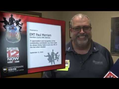 First Responder Hero Award - Paul Merriam - YouTube