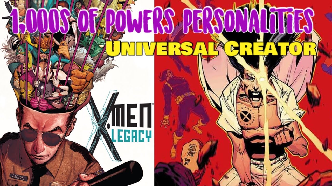 How Strong is Legion David Haller - MARVEL COMICS - Professor X Son - X ...