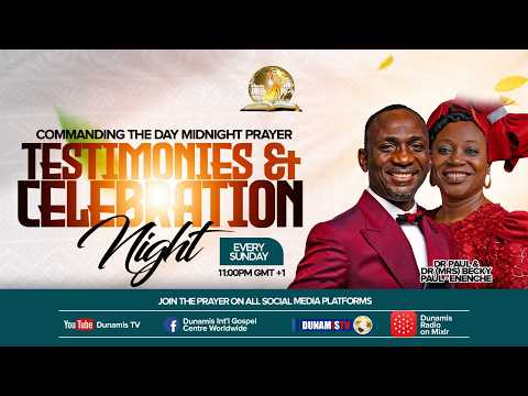 COMMANDING THE DAY MIDNIGHT PRAYER || TESTIMONIES AND CELEBRATION NIGHT || 26-04-2026