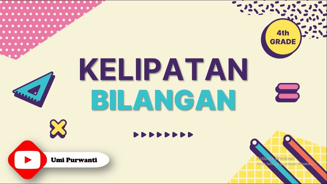 Kelipatan Bilangan - YouTube