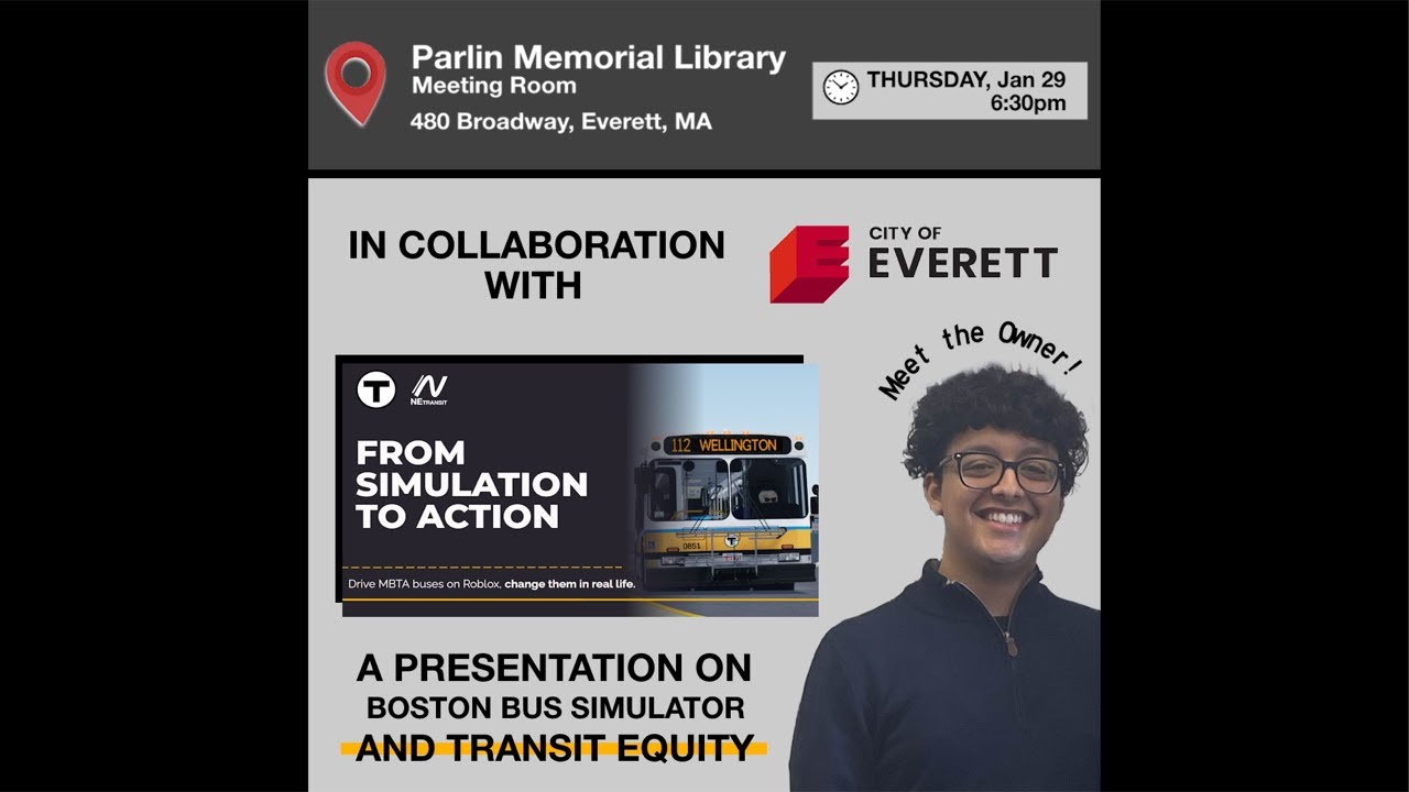 Boston Bus Simulator & Transit Equity Presentation - YouTube