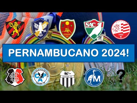 #1248 - Pernambucano 2024 com 10 clubes. Em 2025, com 9 clubes. Confira ...