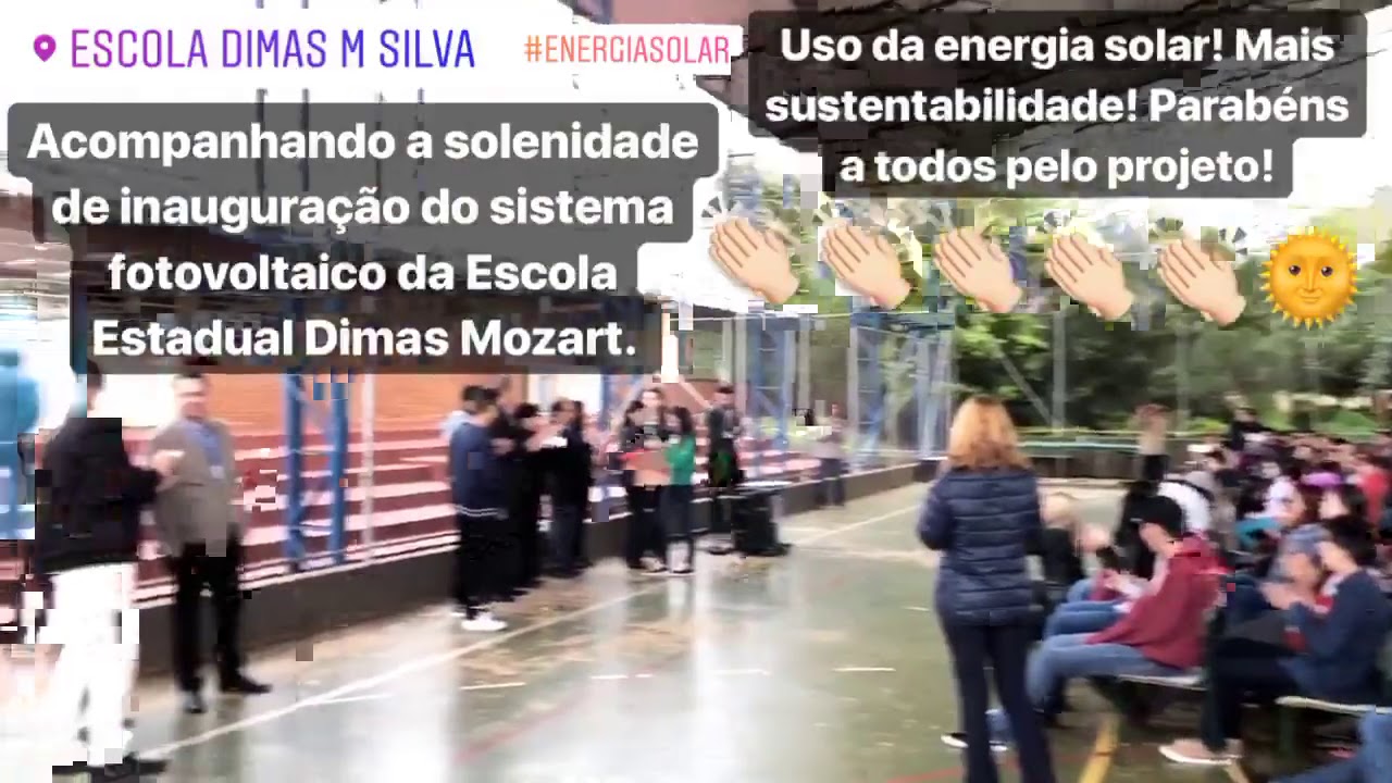 Acompanhei a convite da Escola Dimas Mozart e Silva - YouTube