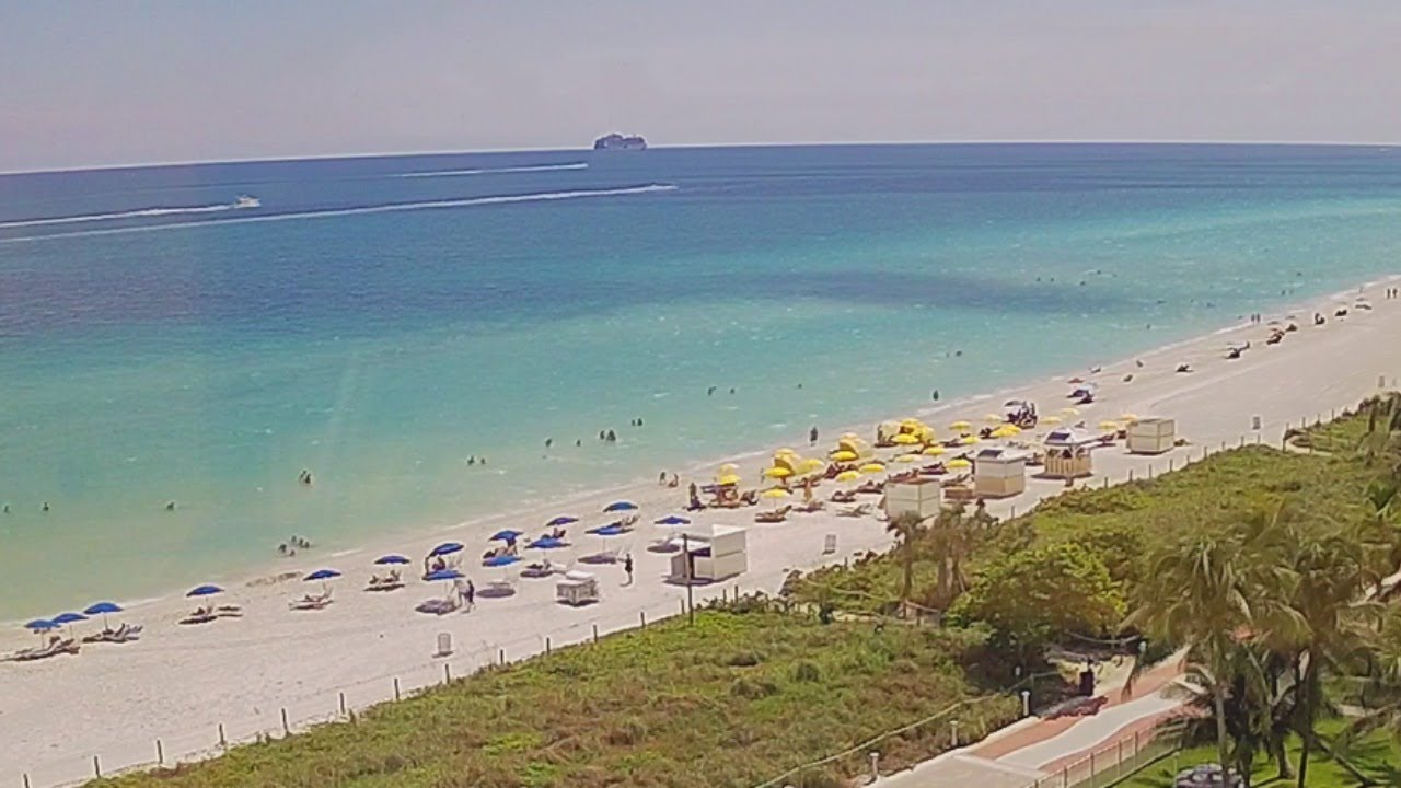 Miami Beach Live Cam Stream - YouTube