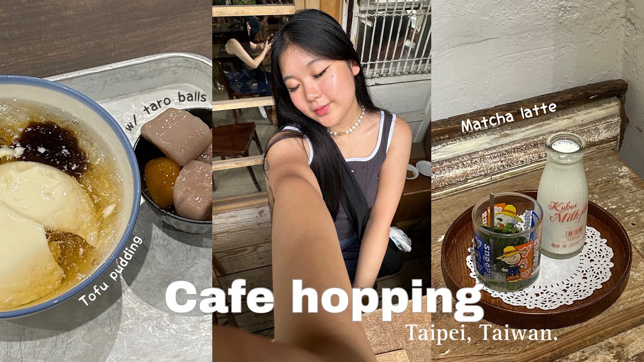 Cafe Hopping in Taipei 🇹🇼| tofu pudding w/ taro balls, curry set ...