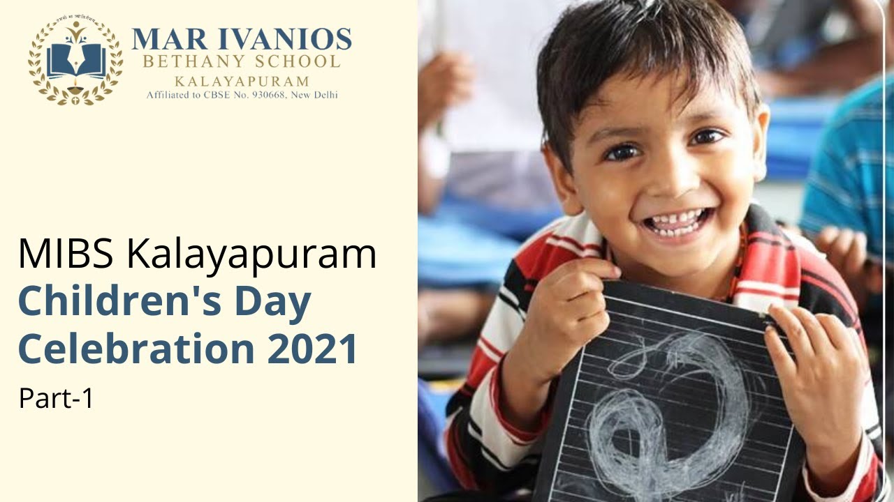 Happy Children's Day 2021, A Day for our Young Minds, MIBS - Children's ...