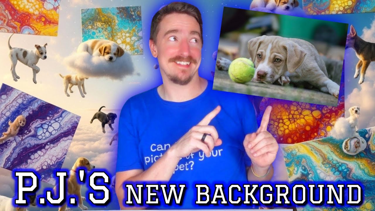 P.J.'s NEW BACKGROUND! (Lives are Really Cool) #26 - YouTube