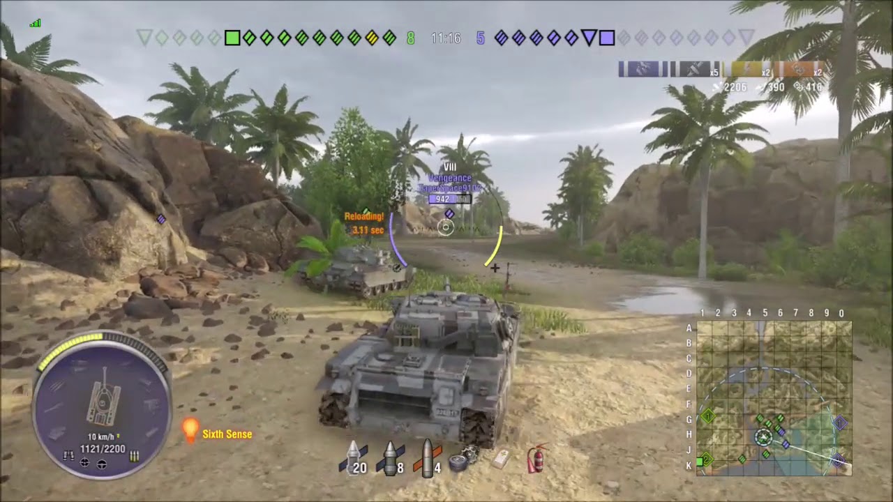 WOT Console II Valour - Sunset Coast - YouTube