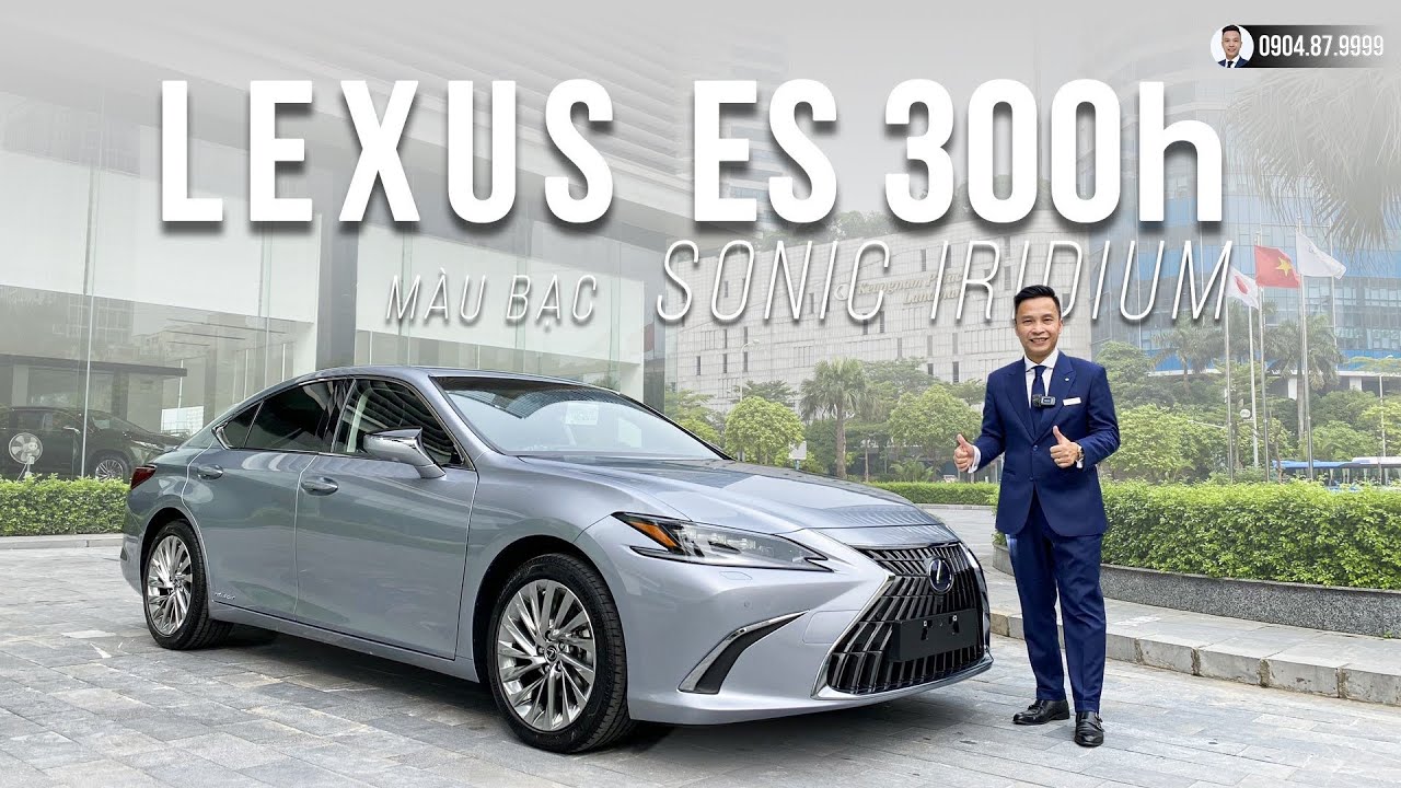 Lexus ES 300h màu Bạc Sonic Iridium đầu tiên về Việt Nam chờ đợi sau 7 ...
