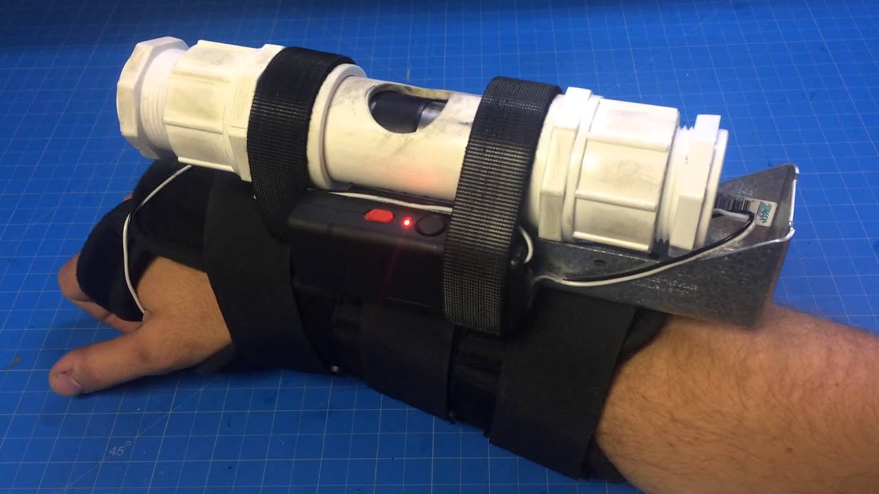 Homemade Exo Launcher Arm Cannon Call of Duty Zombies V.1 - YouTube