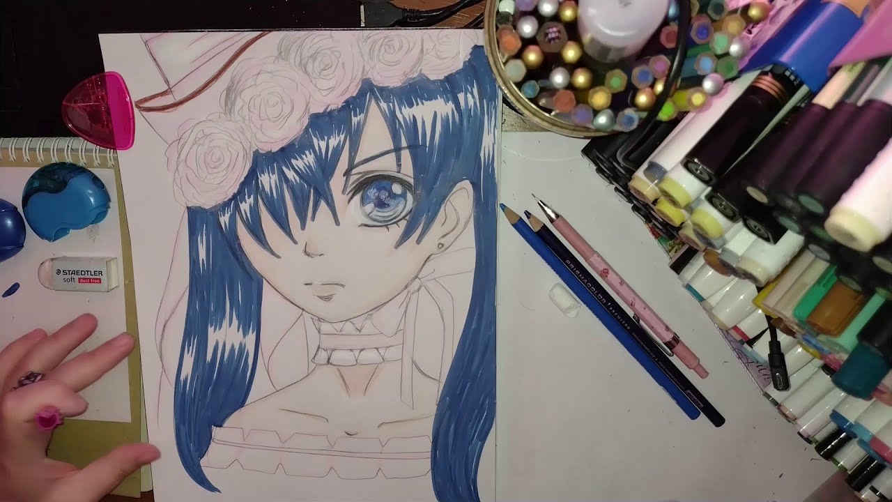 Drawing 67 Ciel Phantomhive From Kuroshitsuji Season 1 Easy way to Draw ...