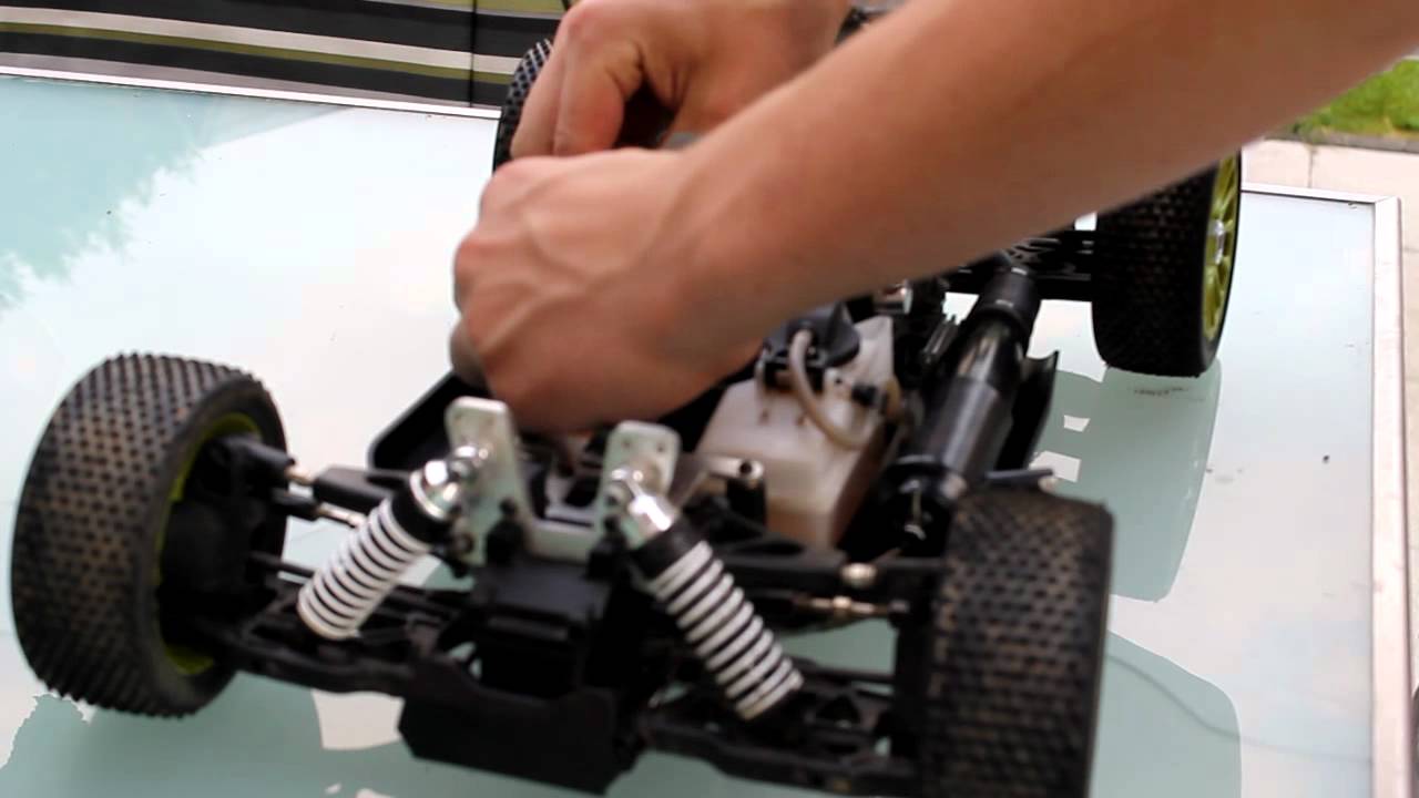 Rc Verbrenner Starten (Carson Specter Two) - YouTube