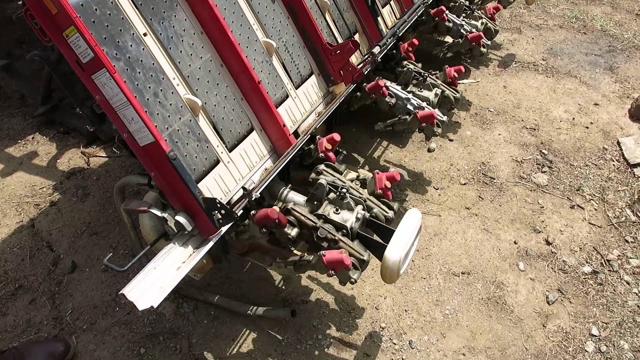 Mechanical Rice Transplanter - YouTube