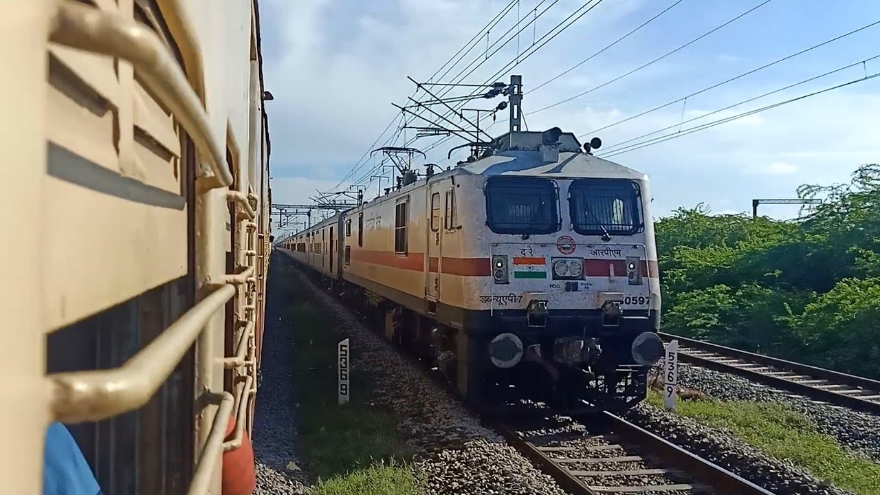 Crossing Mysuru - Tuticorin Express | Virudhunagar Junction | Erode ...