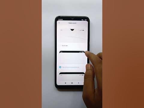 How to Change Notch and Status bar Style - YouTube
