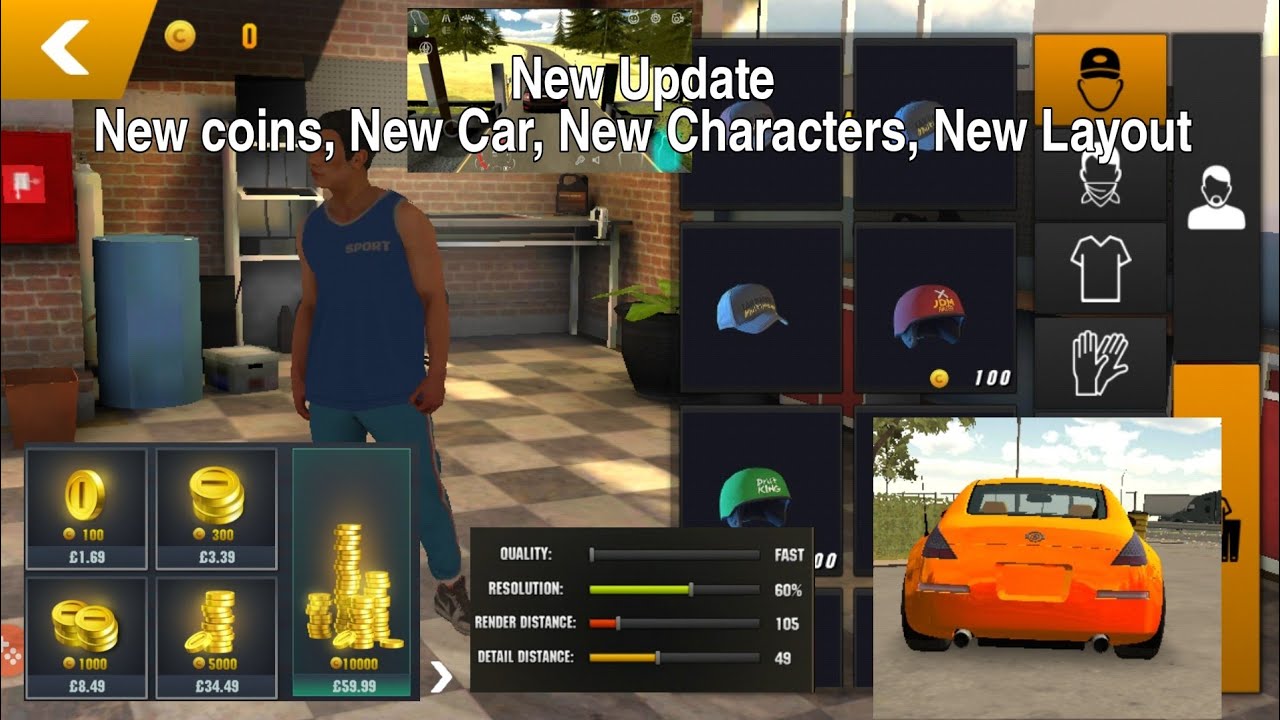 Car Parking Multiplayer New Update Gameplay! - New Layout, 1 New Car ...