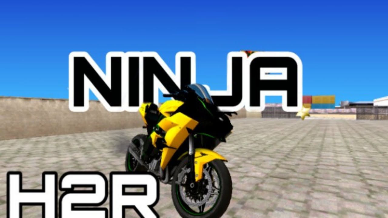 mod kawasaki ninja H2R - YouTube
