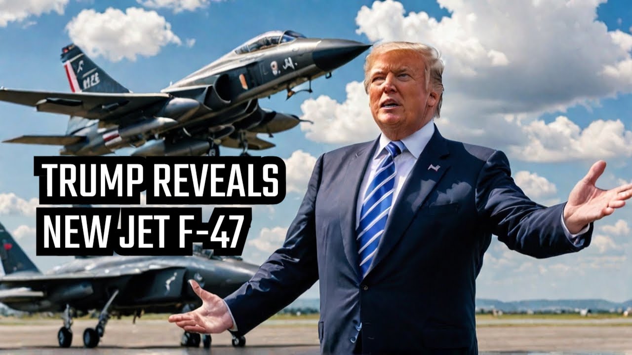 President Trump Reveals Boeing's Groundbreaking F-47 Fighter Jet - YouTube