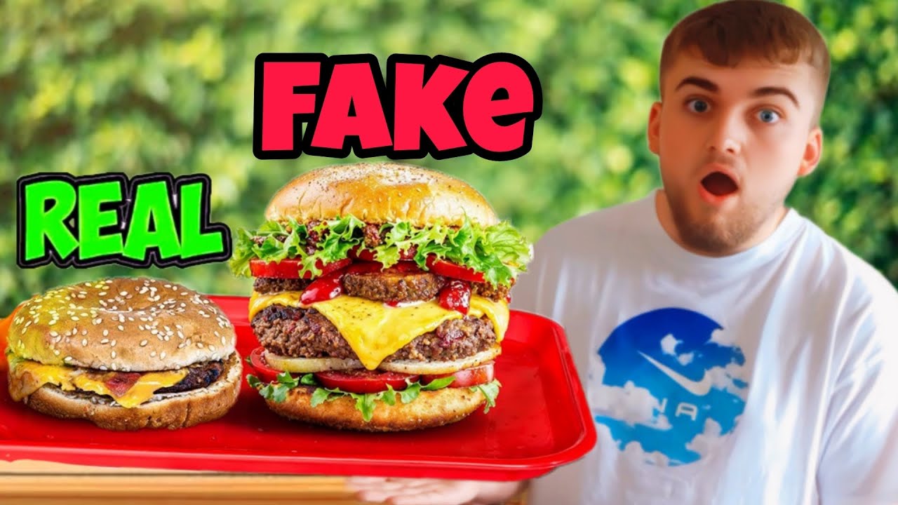 I TESTED FAST FOOD ADS IN REAL LIFE! - YouTube