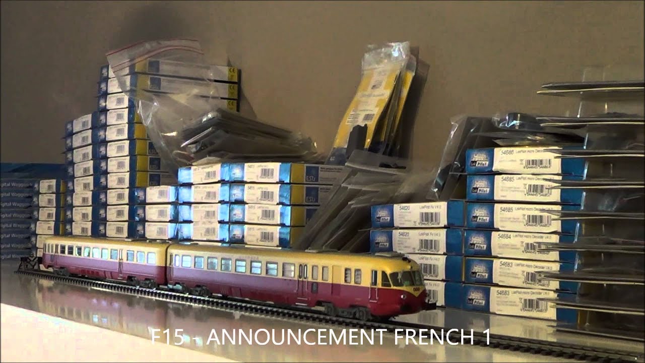 ROCO TEE FS Aln + ESU LOKSOUND V4.0 + ESU DIGITAL LIGHT KITS - YouTube