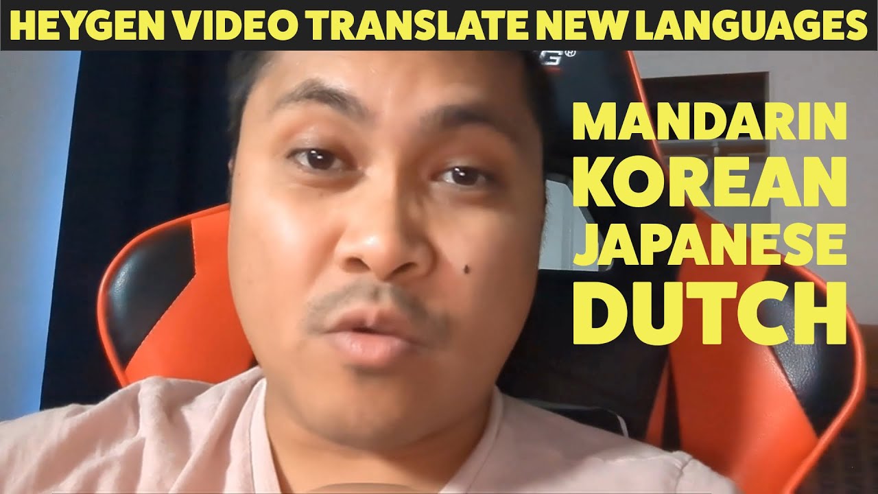 Heygen Video Translate New Languages - YouTube
