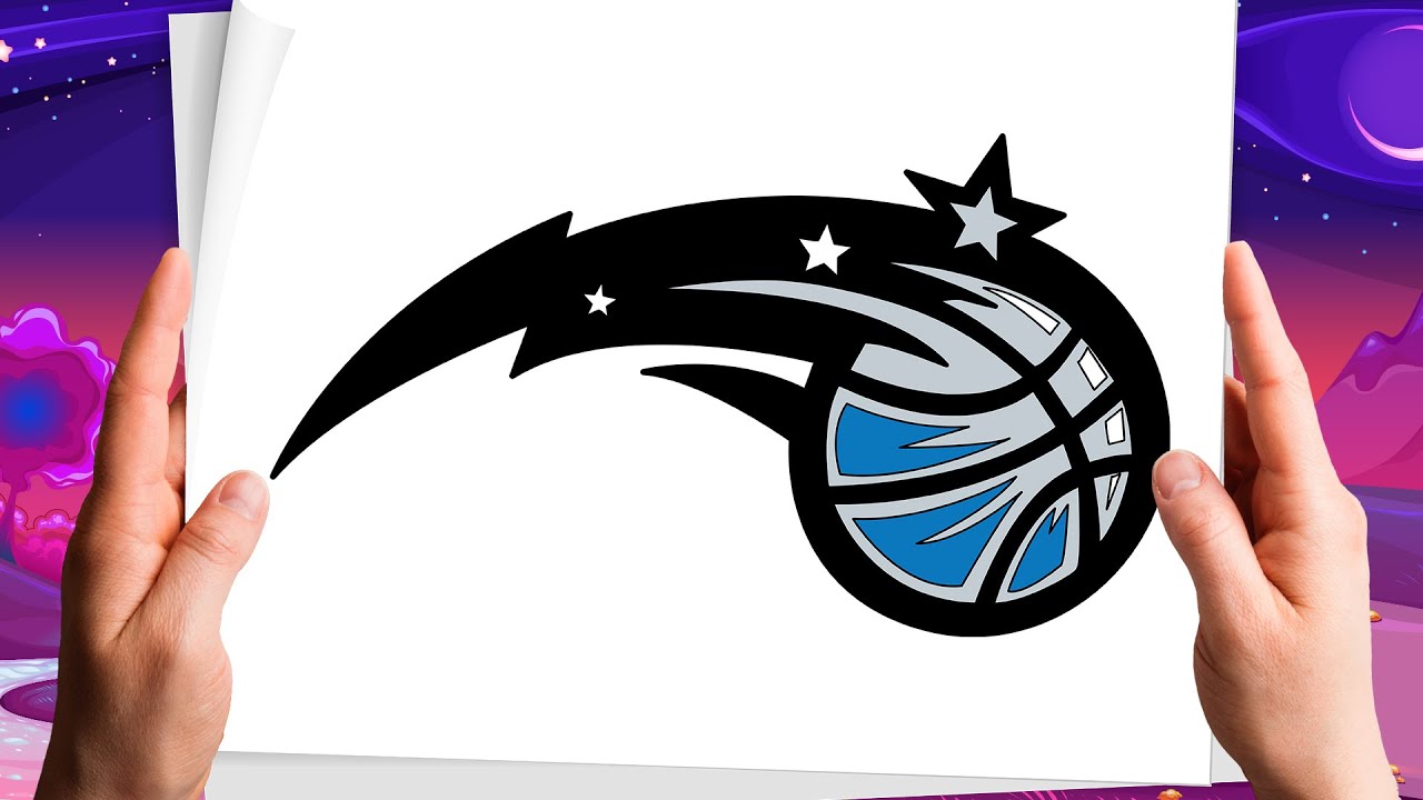 🆕How To Draw Orlando Magic Logo | Orlando Magic Logo Drawing Must See ...