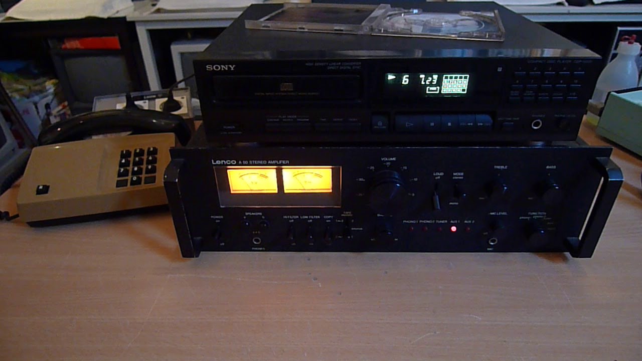 Lenco A50 Amplifier (1977)... - YouTube