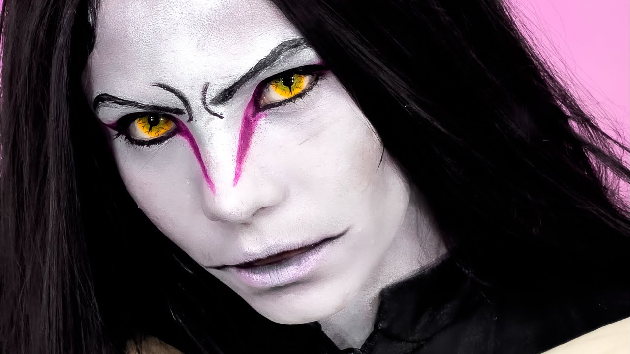 MAKEUP Orochimaru - YouTube