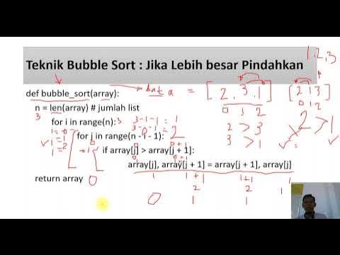 10. Basic Python (Sorting - Bubble Sort, Selection Sort, Insertion Sort ...