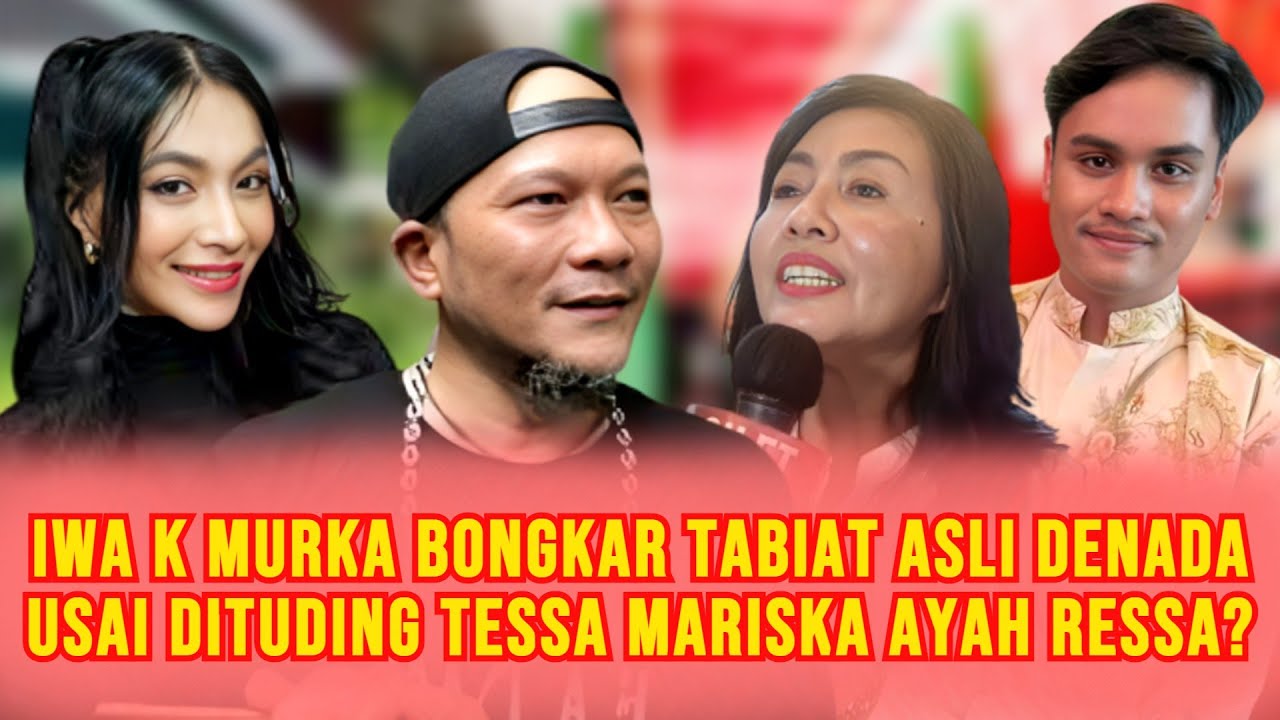 Rapper Iwa K Marahh Usai Dituding Ayah Ressa Oleh Tessa Mariska, Iwa K ...