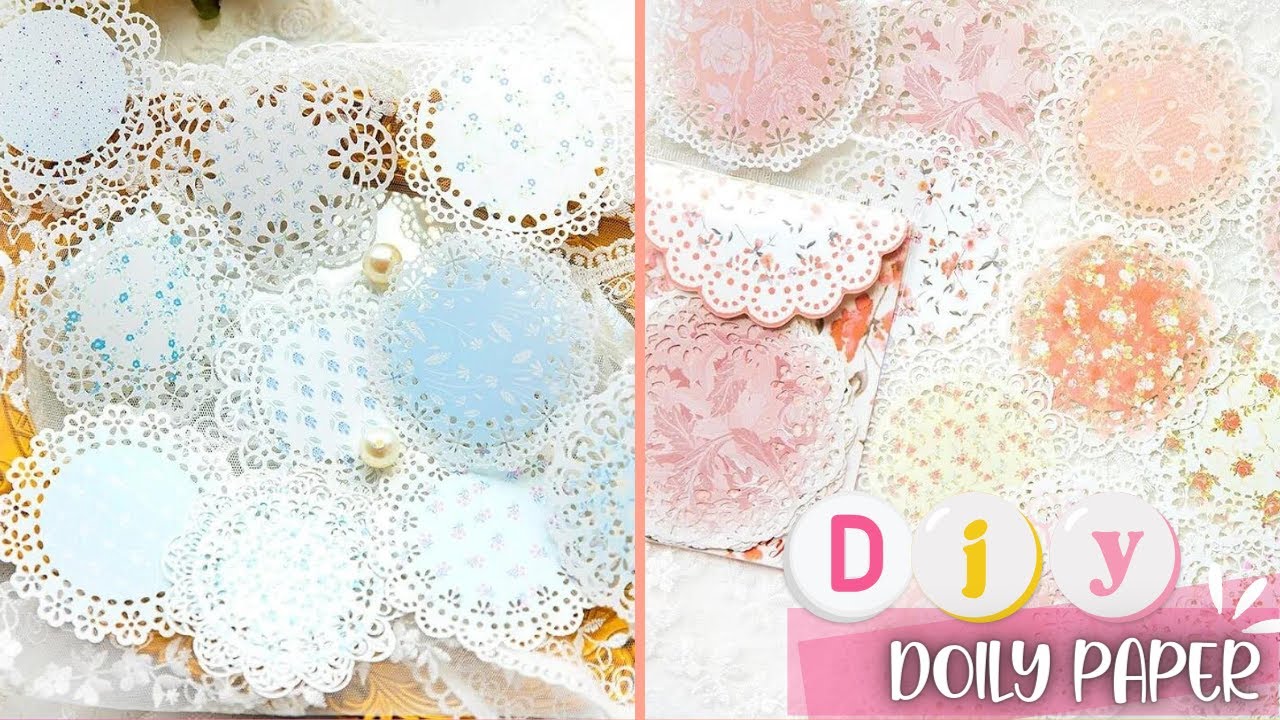 How to Make Paper Doiliy at Home\Homemade Doilies for Journal\Bujo ...