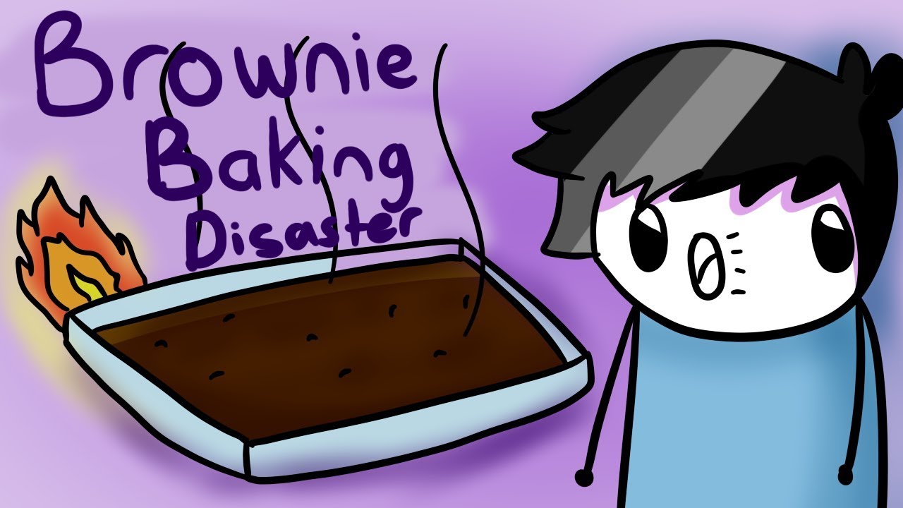 Brownie Baking Disaster - YouTube