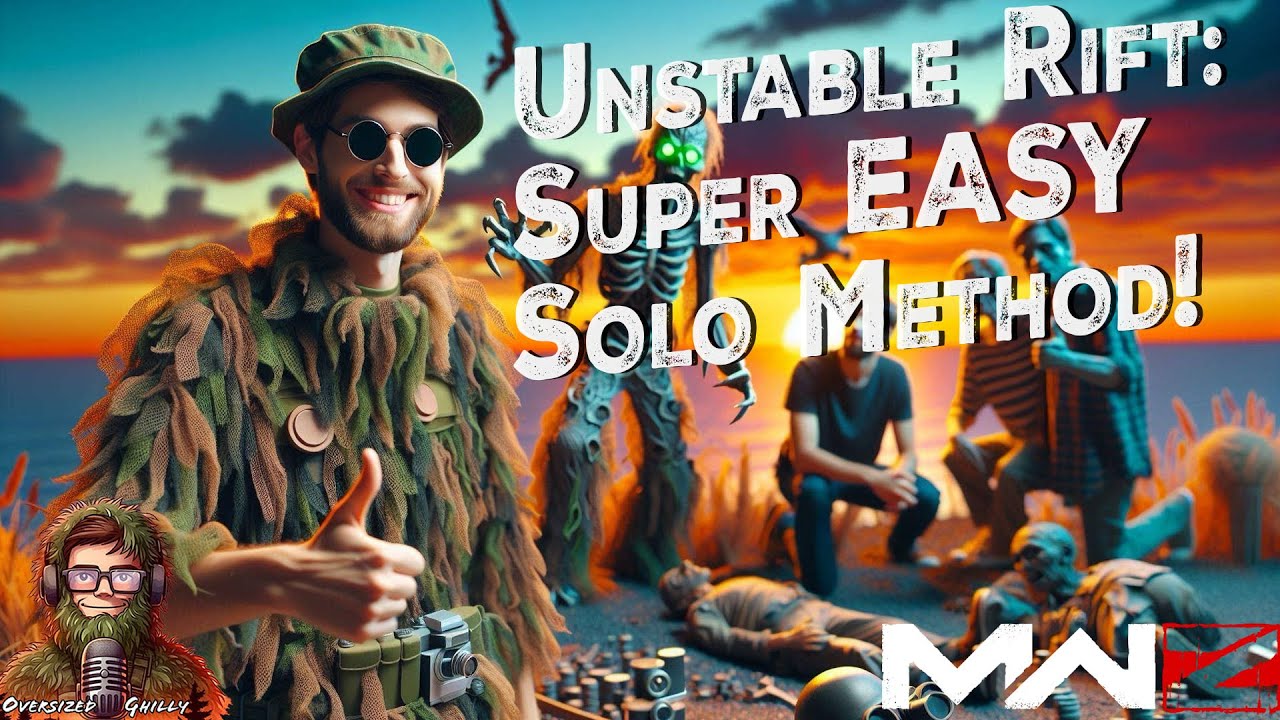 Unstable Rift Super EASY SOLO Method! | MW3 Zombies - YouTube
