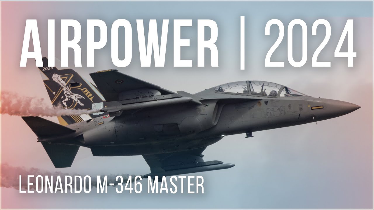 M-346 Master at its Best! 🔥 | AirPower24 #airpower #aviation #t346 ...
