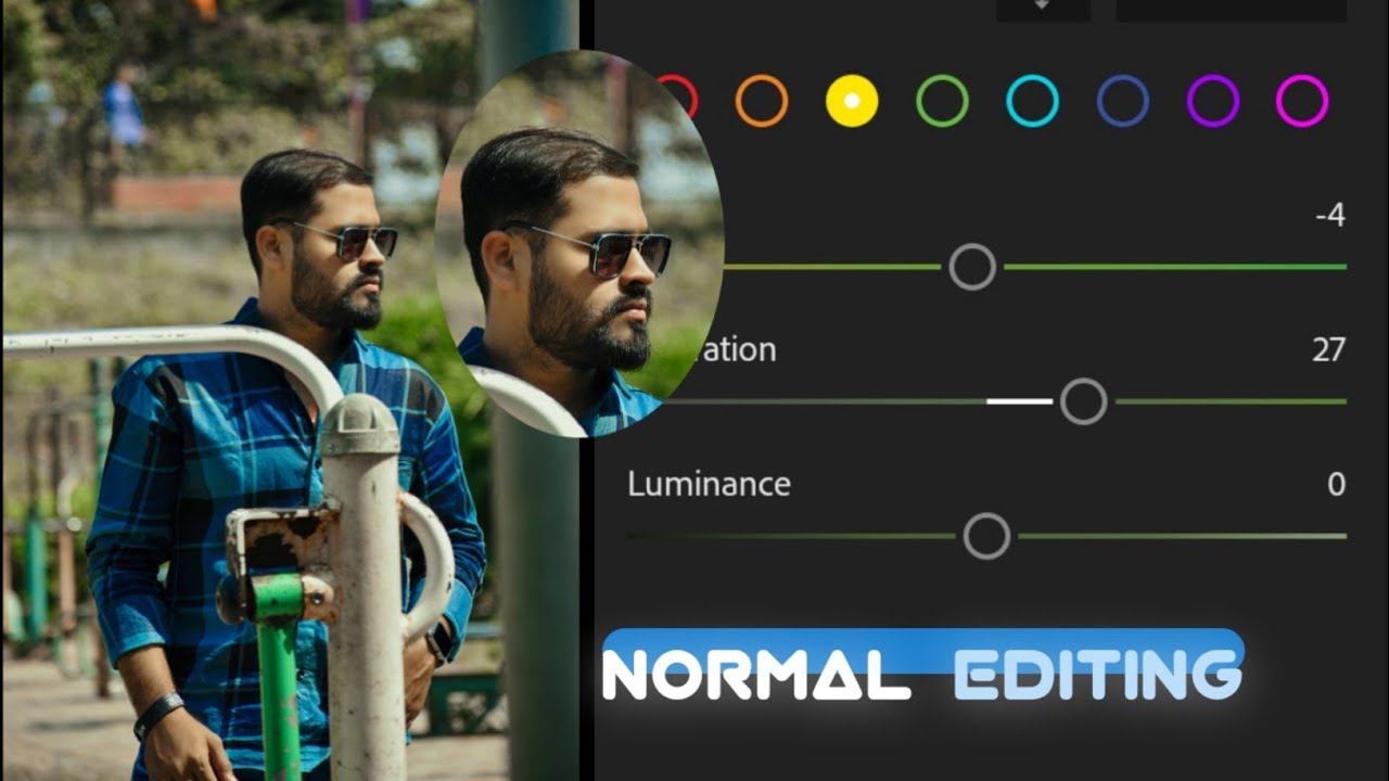 Normal and colour grading Light room photo editing || Lightroom PIC ...