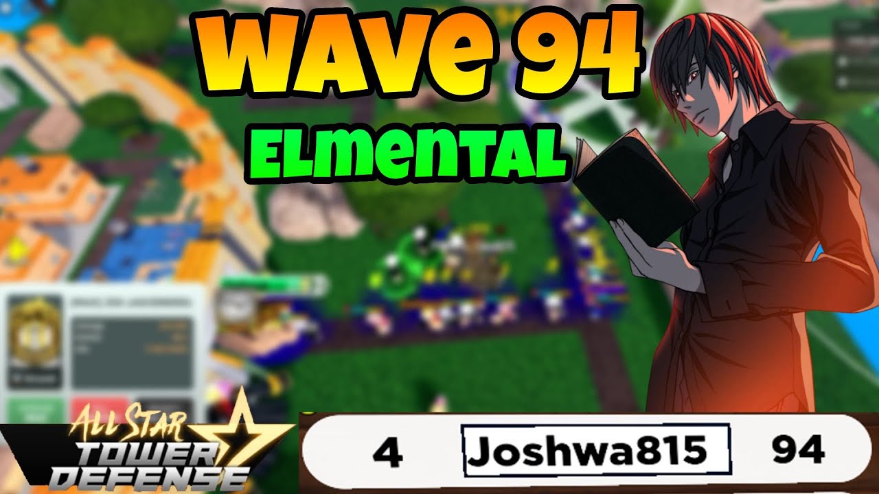(Elemental) How to get wave 94 Elemental Trio | All Star Tower Defense ...