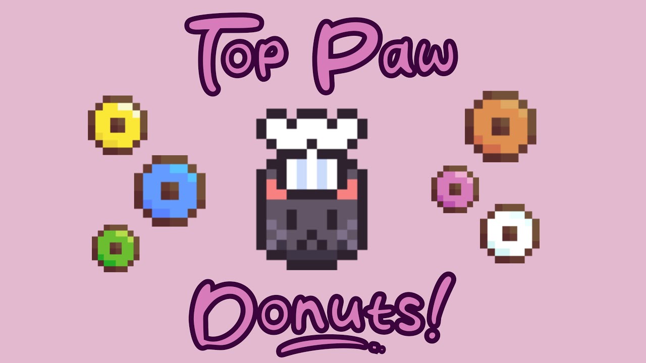 Top Paw Donuts Trailer - A Game by Team Stinky Cat - YouTube