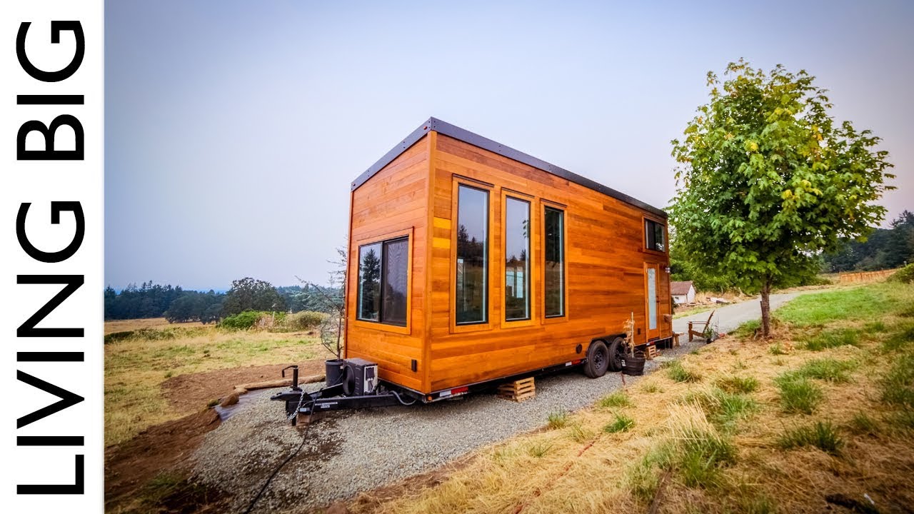 This Healthy Tiny Home Gives A Young Family A Bright Future - YouTube