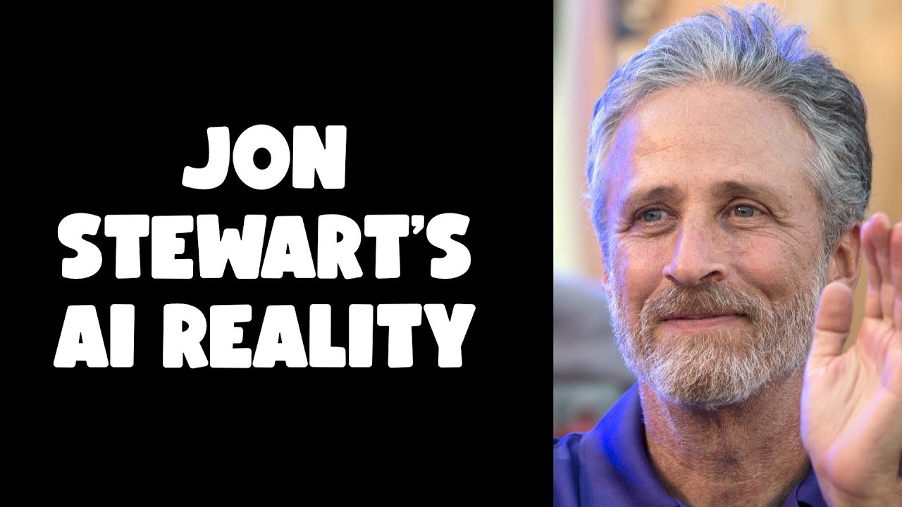 Jon Stewart's Thoughts On AI Replacing Jobs NOW - YouTube