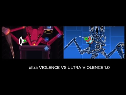 ULTRA VIOLENCE VS 1.O VERSION? #geometrydash #gd #games #gaming # - YouTube