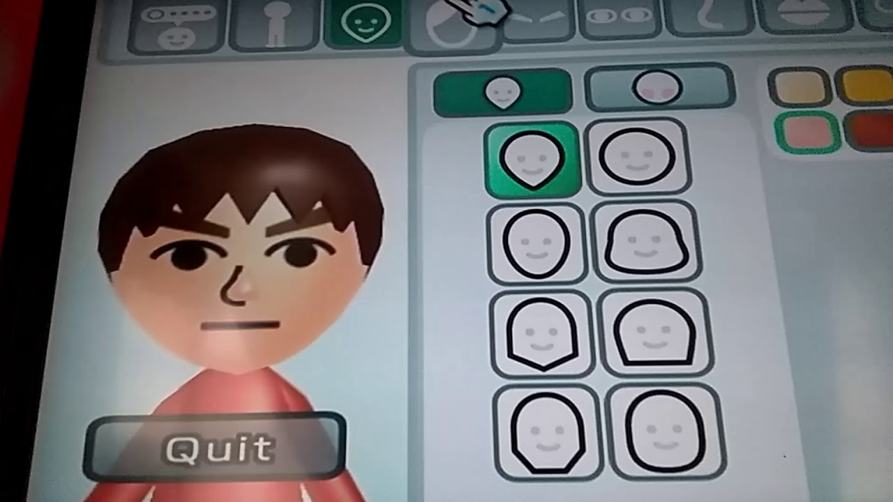 New CPU Mii Character - Yo-Haxis - YouTube