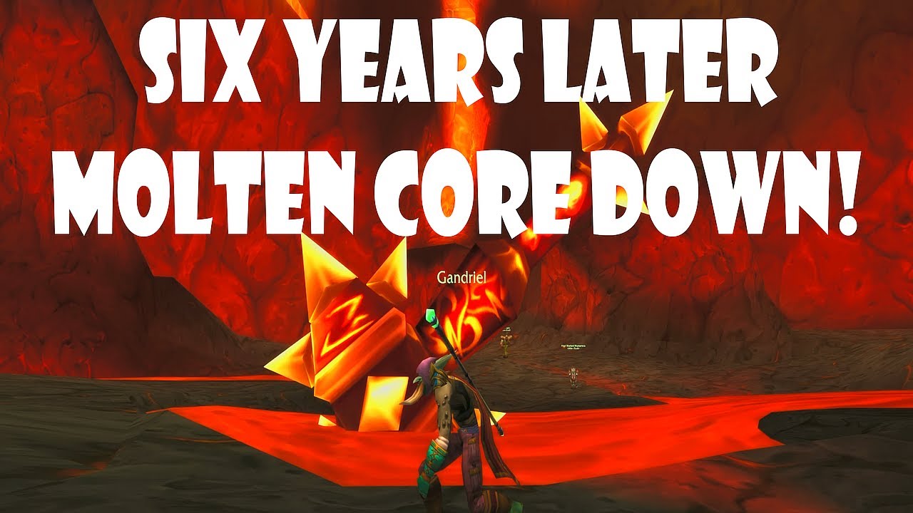 SIX YEARS Later | Molten Core Cleared | WoW Stream Highlight - YouTube