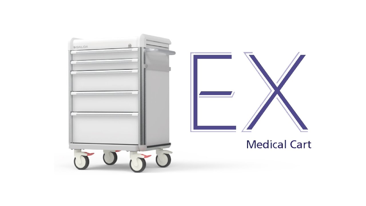 EX Series | Medical Cart | BAILIDA - YouTube