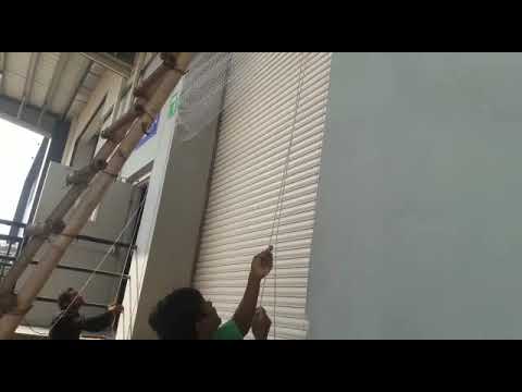 Warehouse Bird Net Gate - YouTube