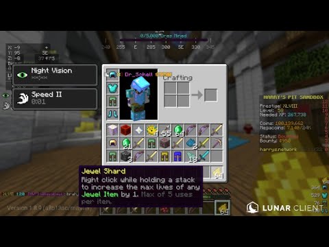 First Jewel Shard used on Harry's Pit Sandbox (hopefully) - YouTube
