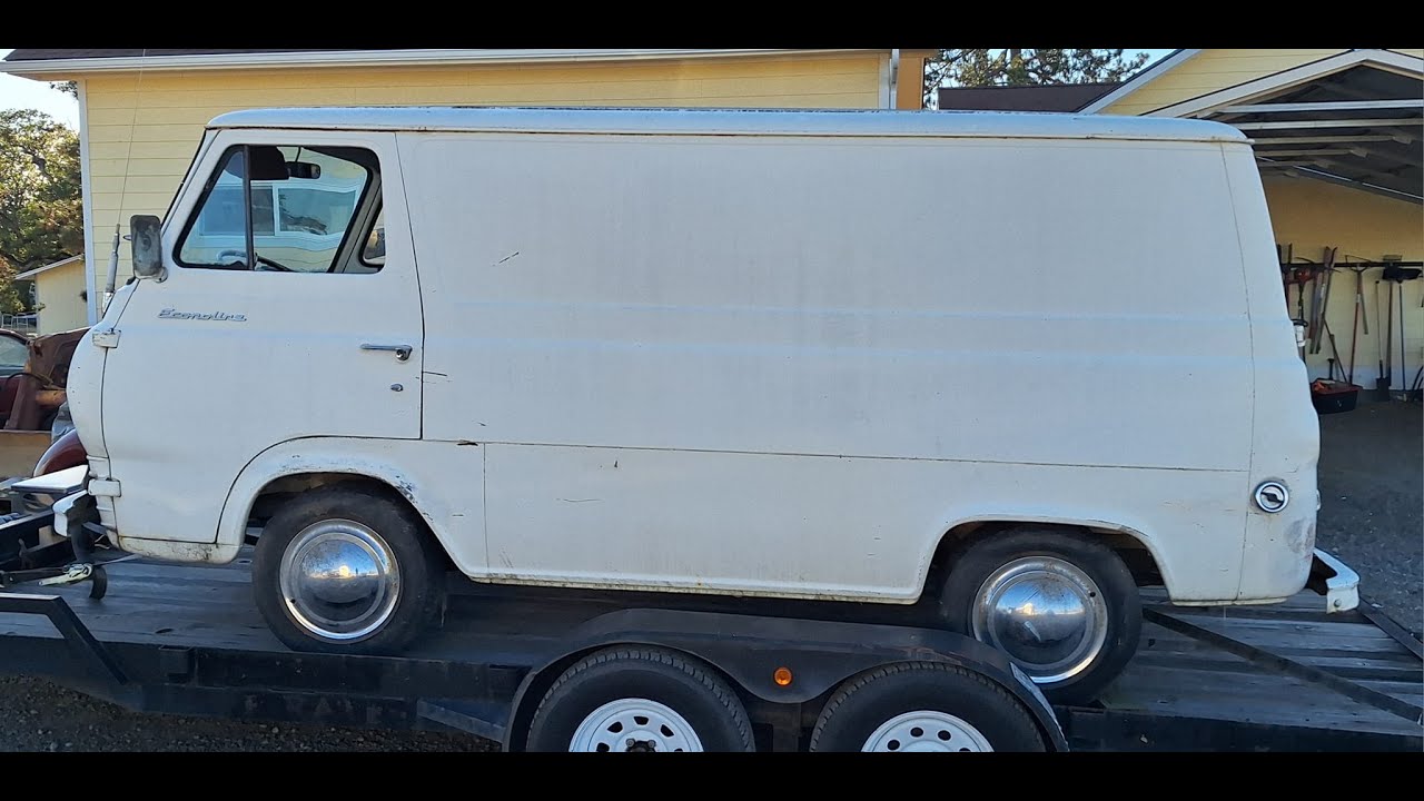1964 Ford Econoline Van Rear End Sludge, Seals & Brakes Part 1 - YouTube