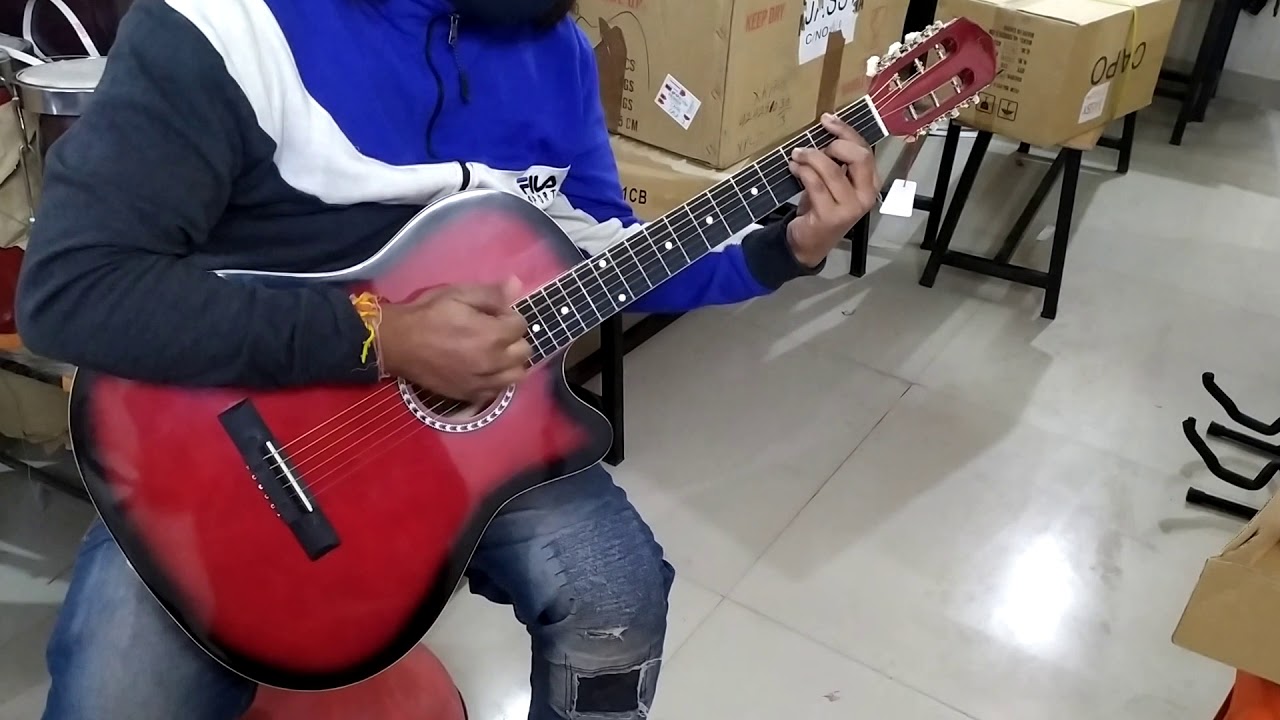 Kaps Guitar Model ST 01 CB | RDX Music Store - YouTube